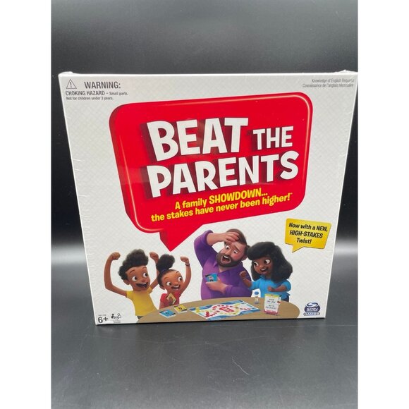 Toys | Beat The Parents Family Trivia Board Game Kids Vs Parents 26 ...